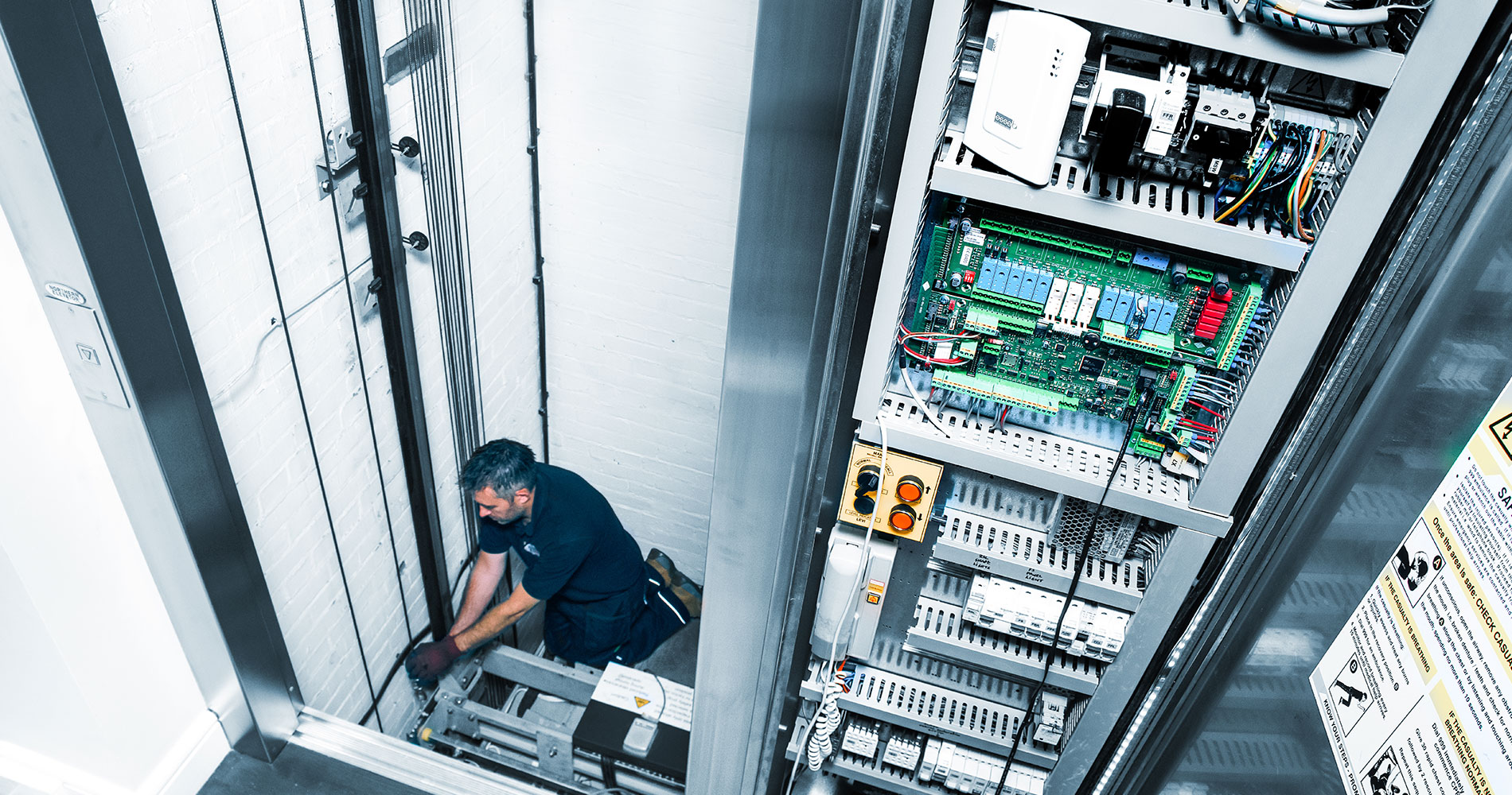 Modernisaton for lifts